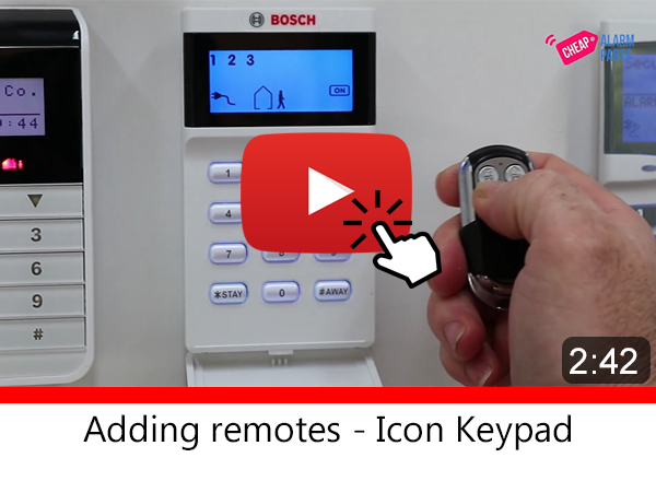 Alarm Parts Bosch Alarm Parts Bosch Remotes