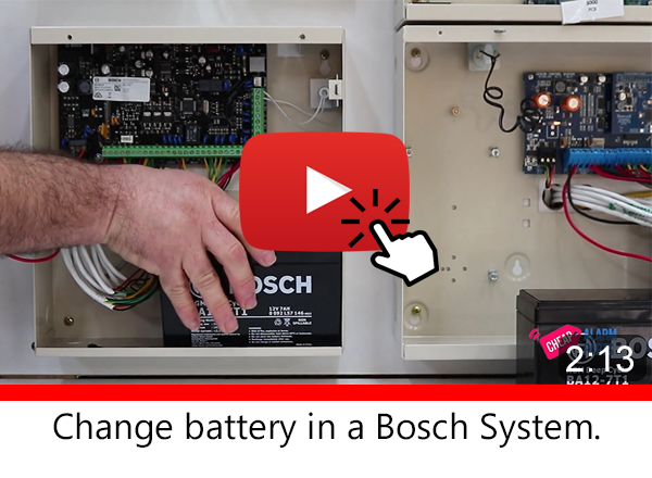 Alarm Parts Bosch Alarm Parts Bosch Batteries & Plug Packs