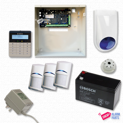 Bosch Solution 3000 + 3 PIRs + Icon Keypad