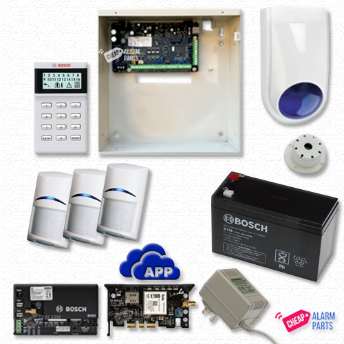 Bosch Solution 2000 + 2 PIRs + Icon Keypad